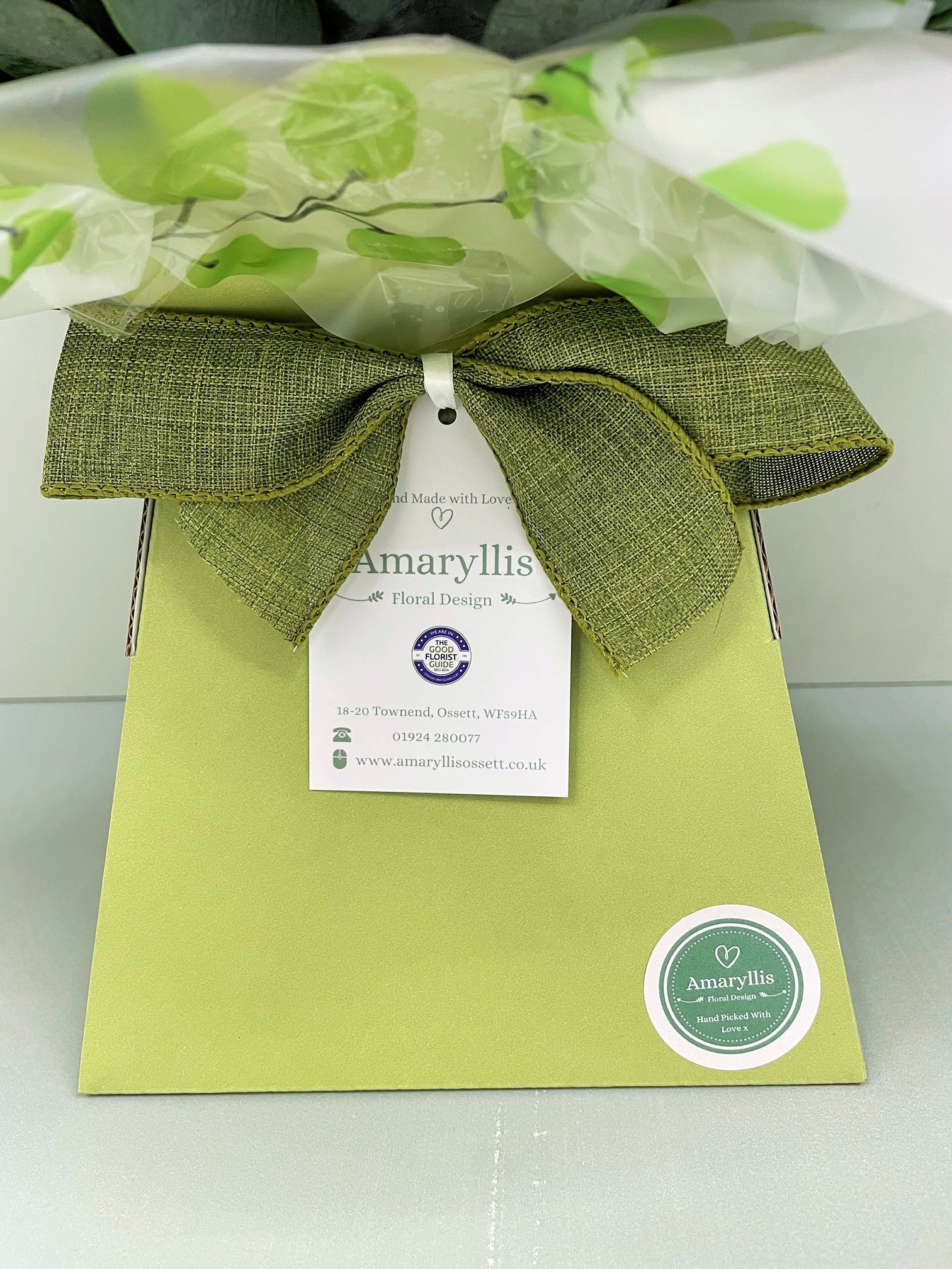 Modern Style Front Facing Rose Bouquet - From – Amaryllis Floral Design